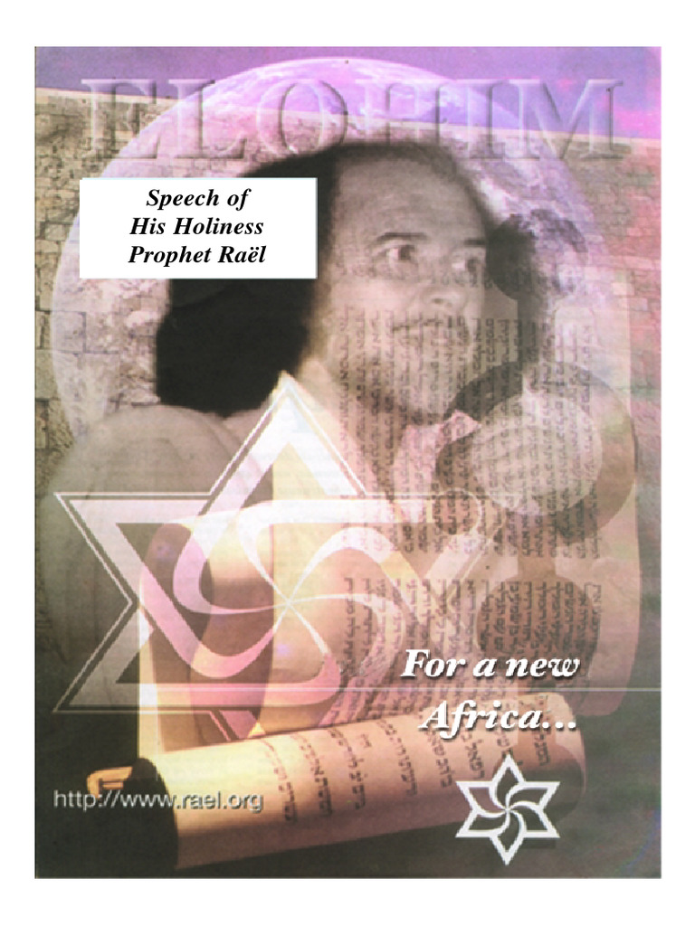 Speech of Prophet Rael For A New Africa | PDF | Decolonization | Africa