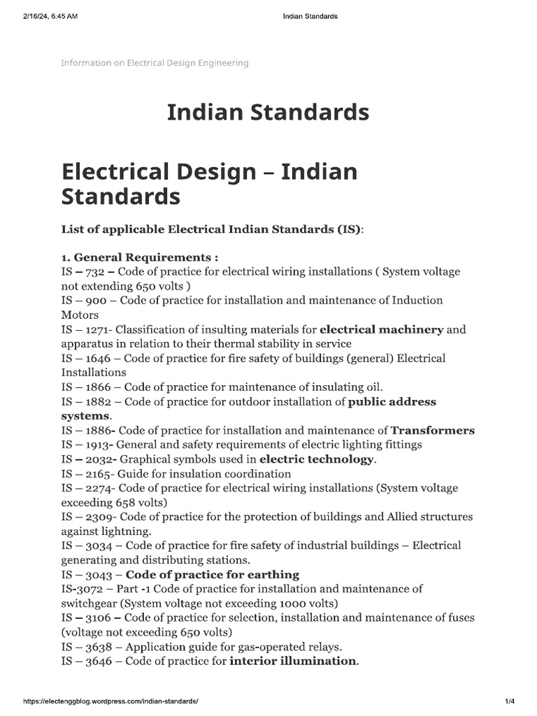 Is Standards | PDF
