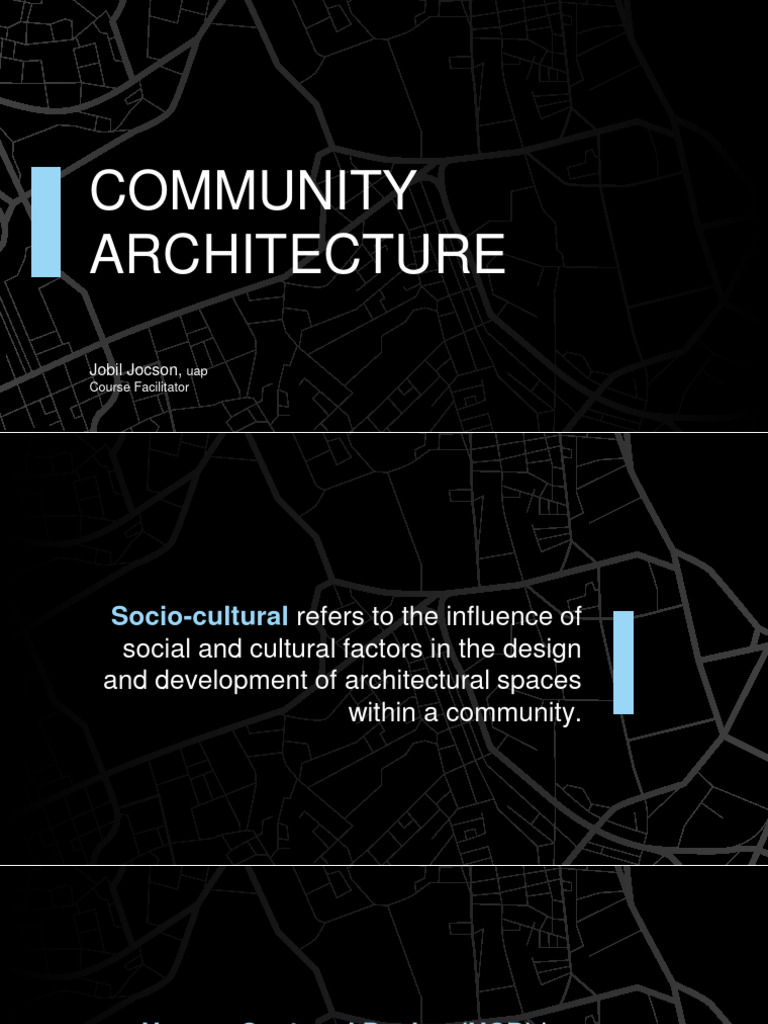Socio-Cultural Impact on Community Design | PDF | Community | Social Group