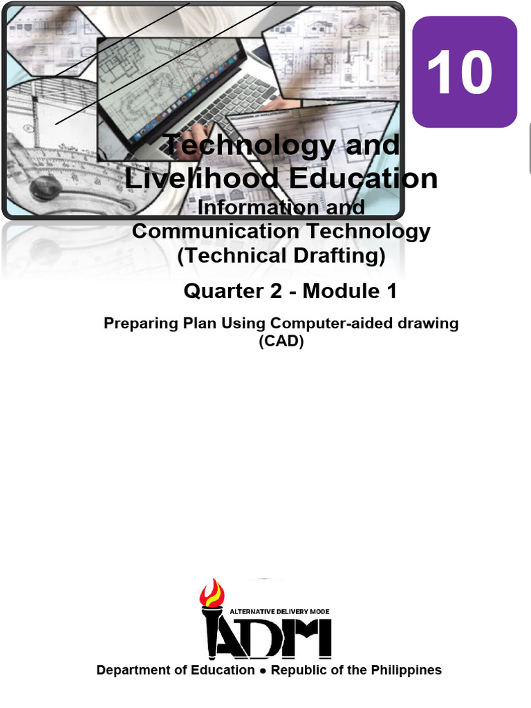 Tle10 Ict Technicaldrafting q2 Mod1 Preparingplanusingcomputeraideddrawing v2 | PDF | Hazards ...