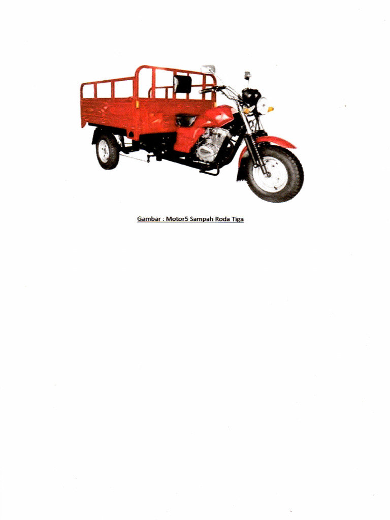 Gambar Motor Sampah Roda Tiga | PDF