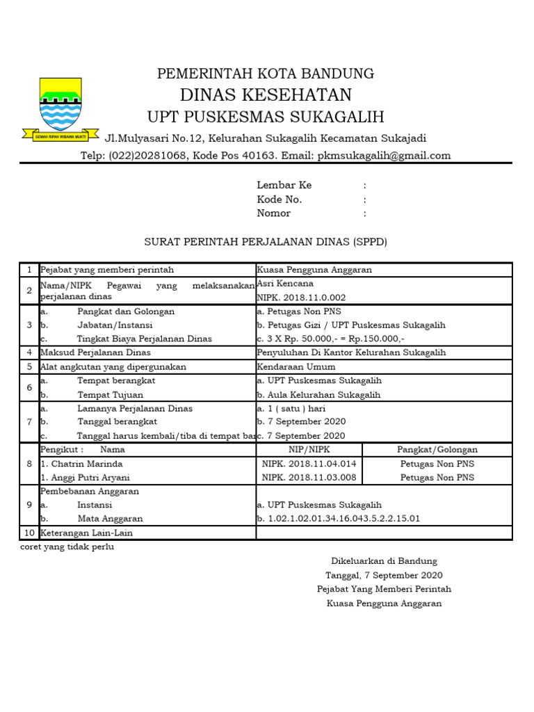 SPPD Bok Excel | PDF