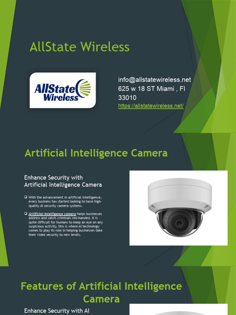 Artificial Intelligence Camera | PDF