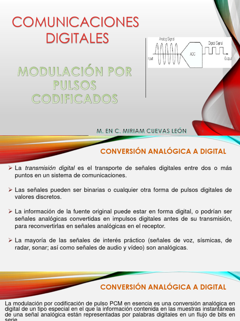 Modulación Por Pulsos Codificados | PDF