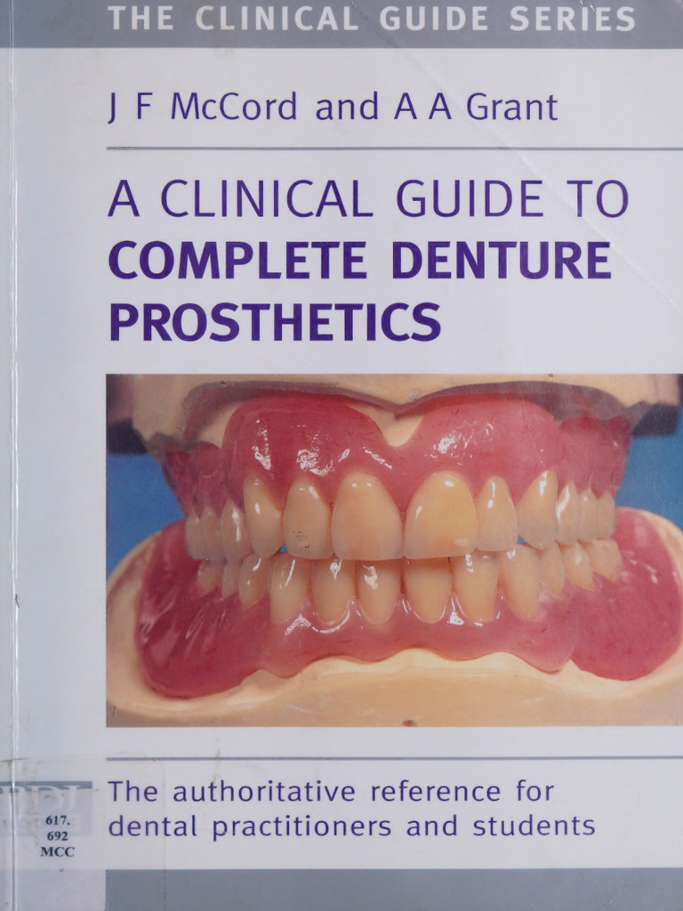A Clinical Guide To Complete Denture Prosthetics J Annas Archive | PDF ...