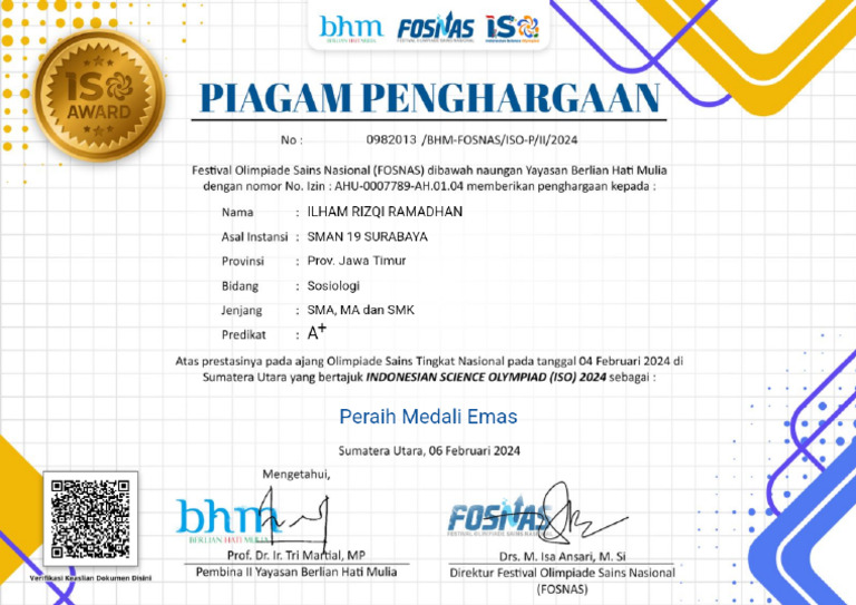 Piag - Sosiologi - ISO 2024 | PDF