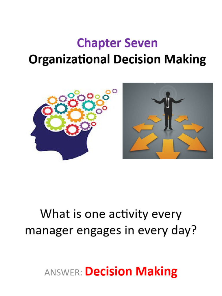 Effective Organizational Decision Making | PDF | Decision Making | Science