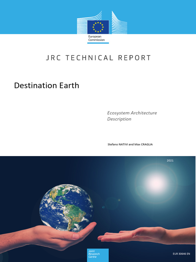Destination Earth Ecosystem Architecture | PDF