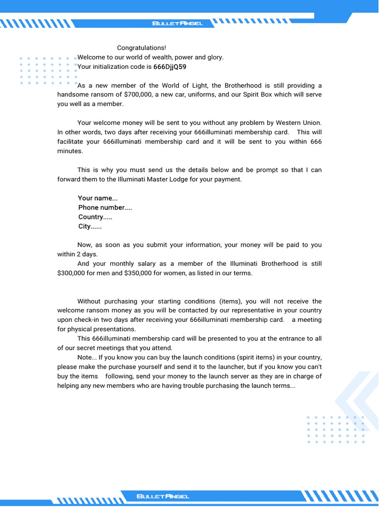 Welcome and Congratulation | PDF