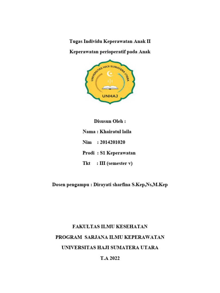 Laila Tugas Kep Anak II | PDF