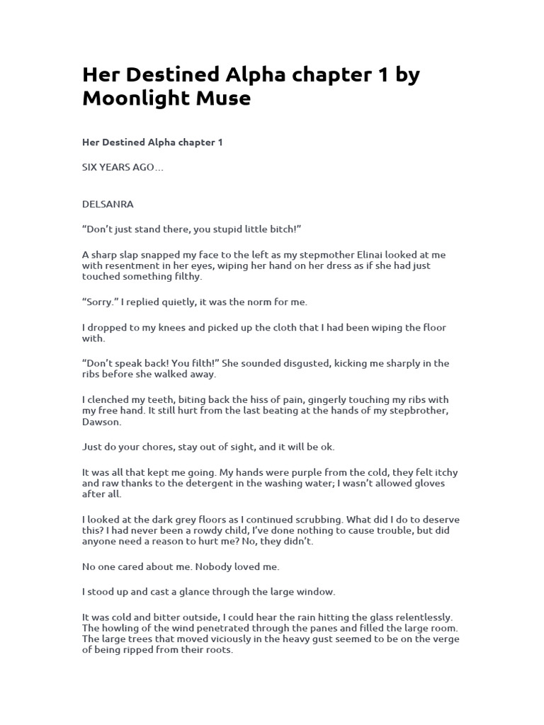 Her Destined Alpha | PDF