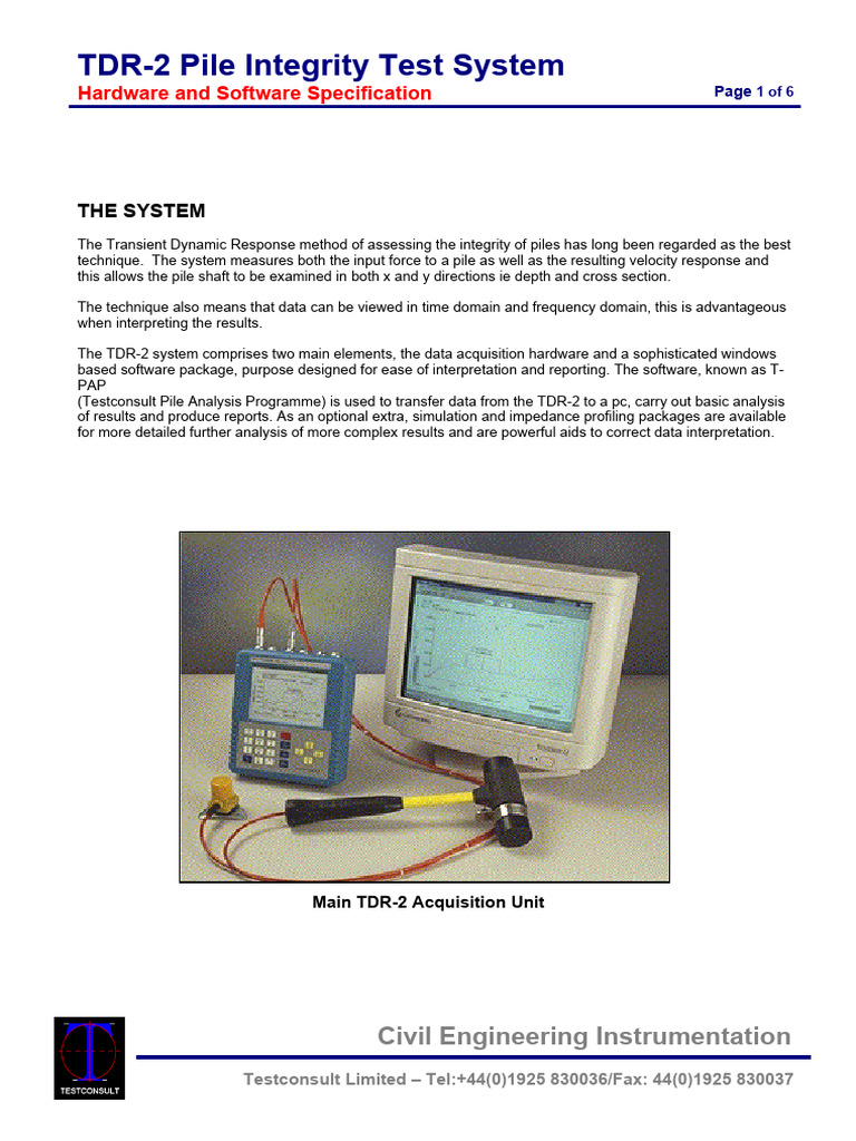 TDR2 Eqt Brochure | PDF