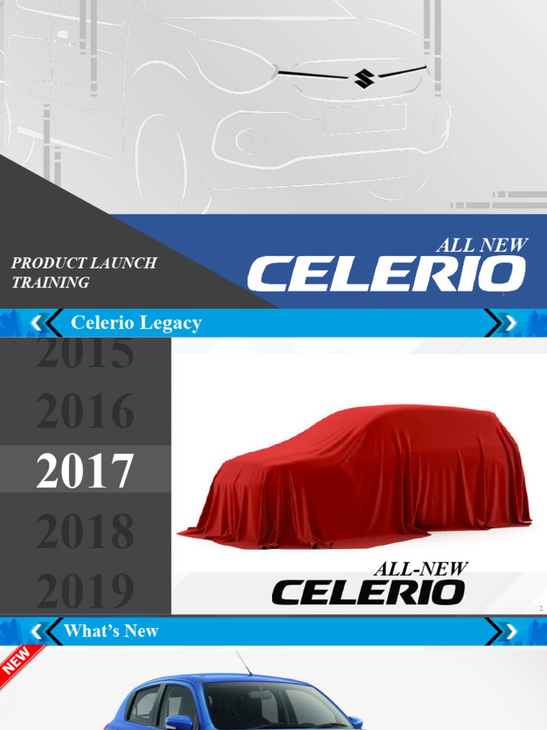 All-New Celerio 2023 Features & Specs | PDF | Product Introductions ...