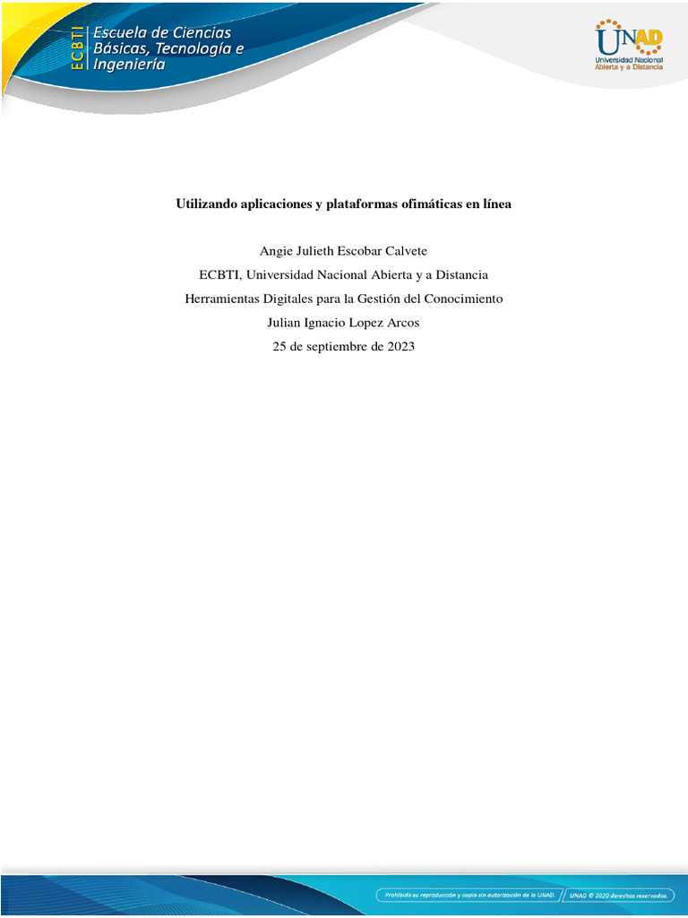 Tarea 2 Angie Escobar HDGC | PDF | Informática | Software