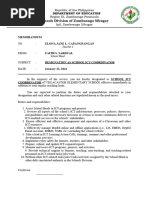 Designation Letter Sample Deped | PDF