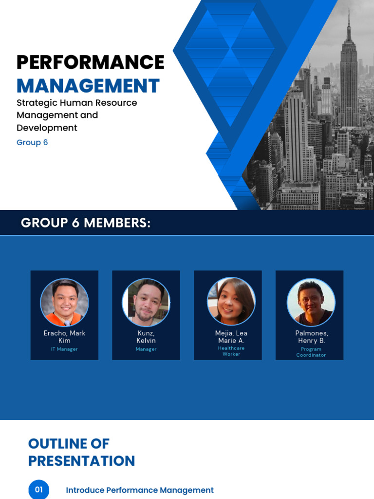 Group 6 Performance Management Presentation | Download Free PDF | Performance Management ...