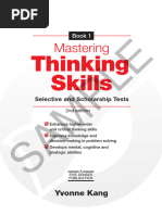 HAST Sample Abstract Reasoning Year 7 | PDF