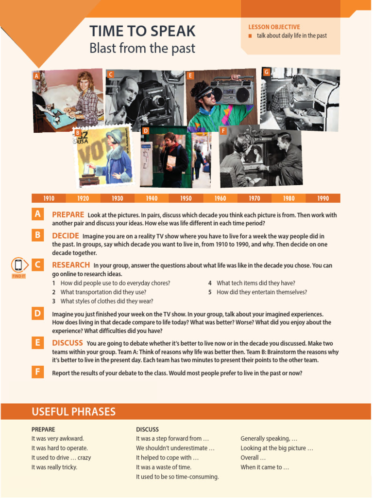 BUS Program Evolve 5 Lesson Plan 1 Handout 1 | PDF