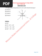 IGCSE Mathematics Formula Sheet | PDF | Circle | Triangle