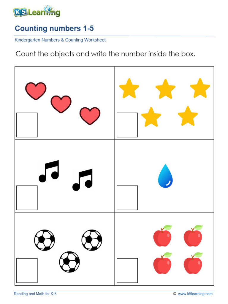 Counting To Five B | PDF