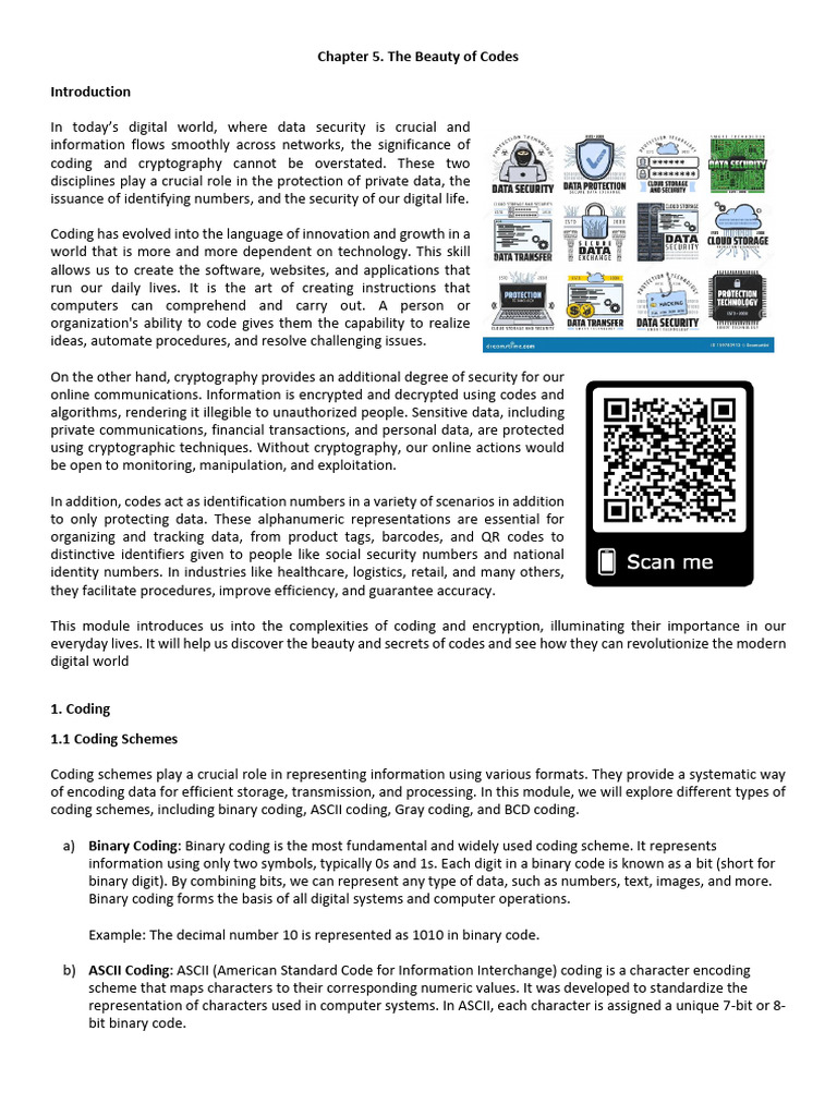 Chapter 5. The Beauty of Codes | PDF | Encryption | Cryptography