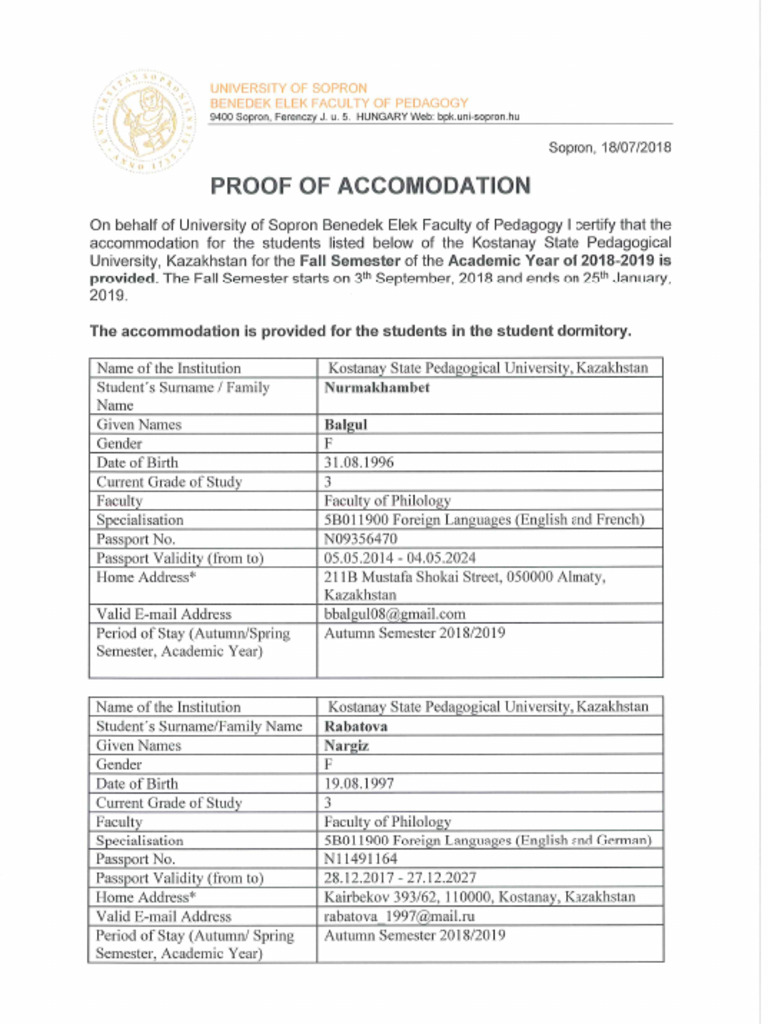 accommodation_proof | PDF