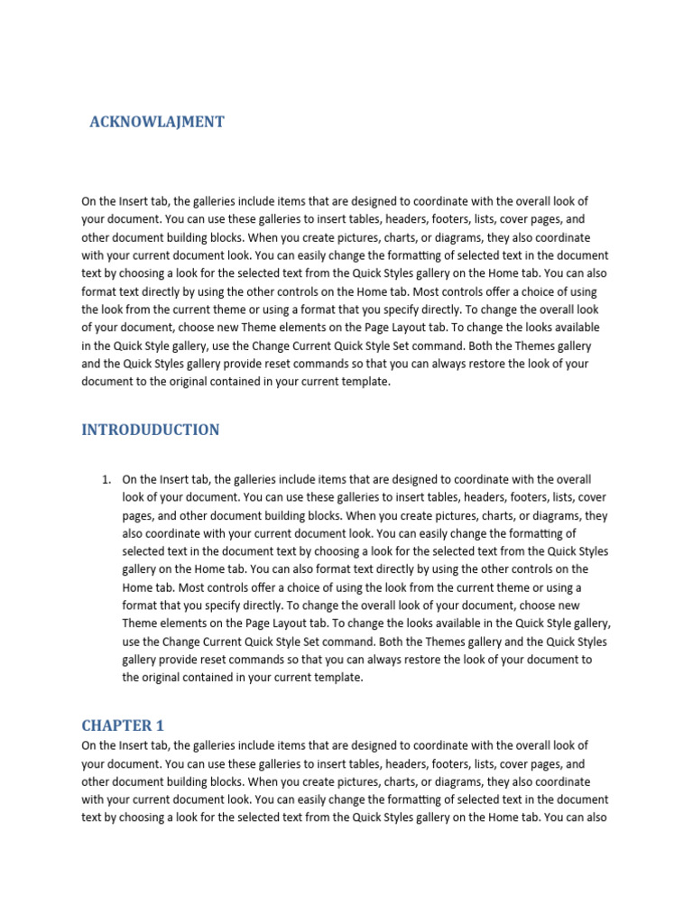 Acknowlajment | PDF | Page Layout | Information Science