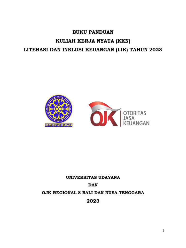 Buku Pandan KKN LIK Udayana | PDF
