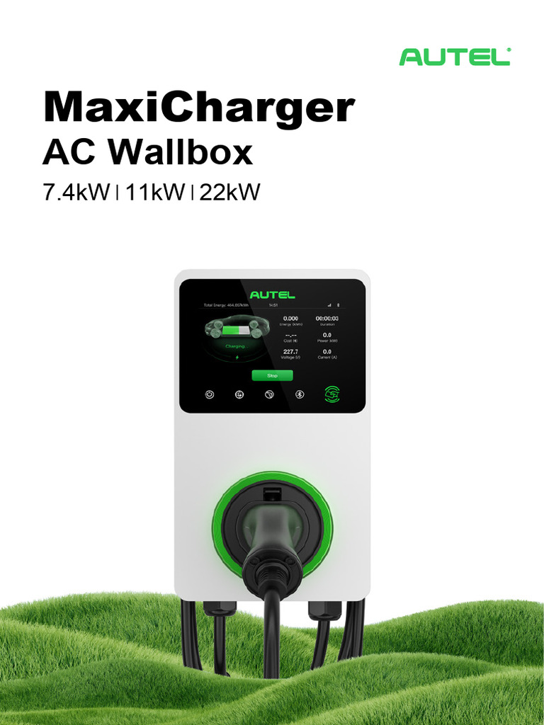 Autel MaxiCharger AC Wallbox Overview | PDF | Electric Power | Computing