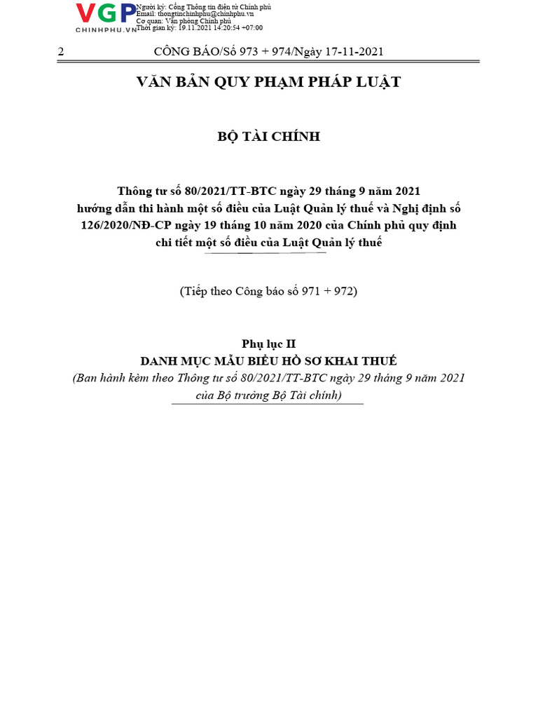 2021 - 973 + 974 - 80-2021-TT-BTC. | PDF