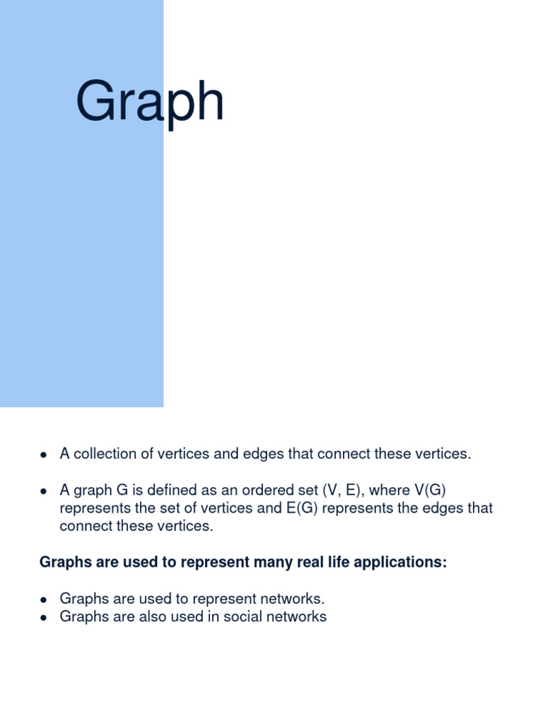 Graph | Download Free PDF | Vertex (Graph Theory) | Applied Mathematics Graph | Download Free PDF | Vertex (Graph Theory) | Applied Mathematics