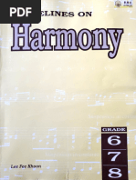 SATB Four-Part Harmony Guidelines | PDF | Elements Of Music | Music Theory