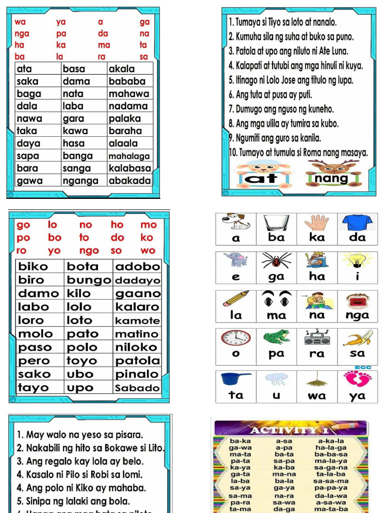 Pangungusap Filipino | PDF