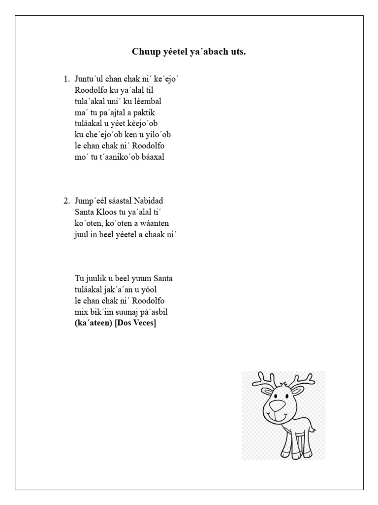 Rodolfo El Reno (Maya) | PDF