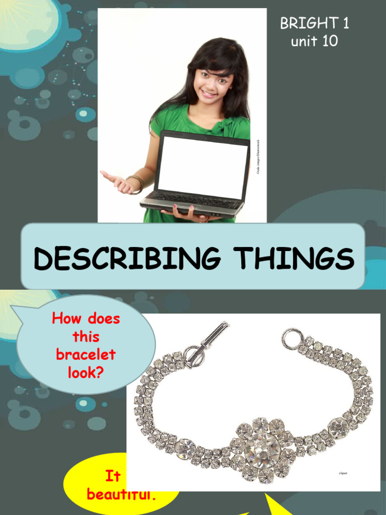 Describing Things | Download Free PDF | Pronoun | Human Communication
