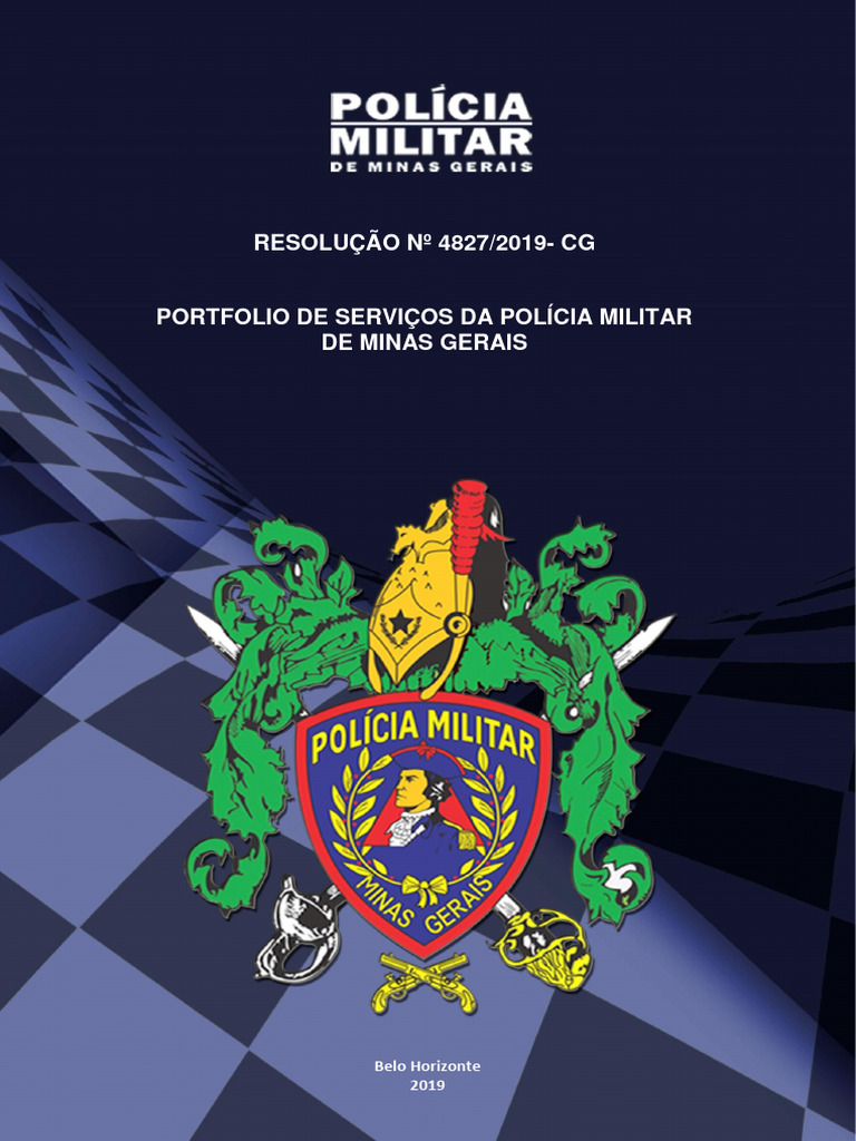 Portfolio de Serviços da PMMG 2019 | PDF | Polícia | Polícia militar