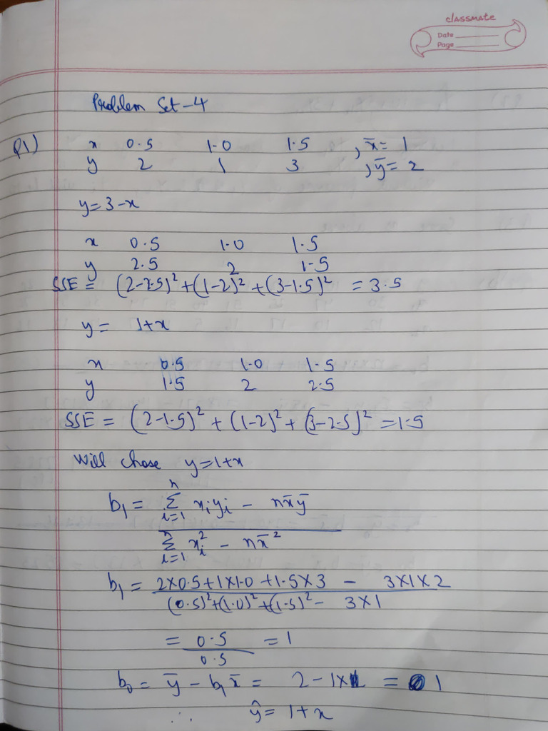 QAM Problem Set 4 | PDF