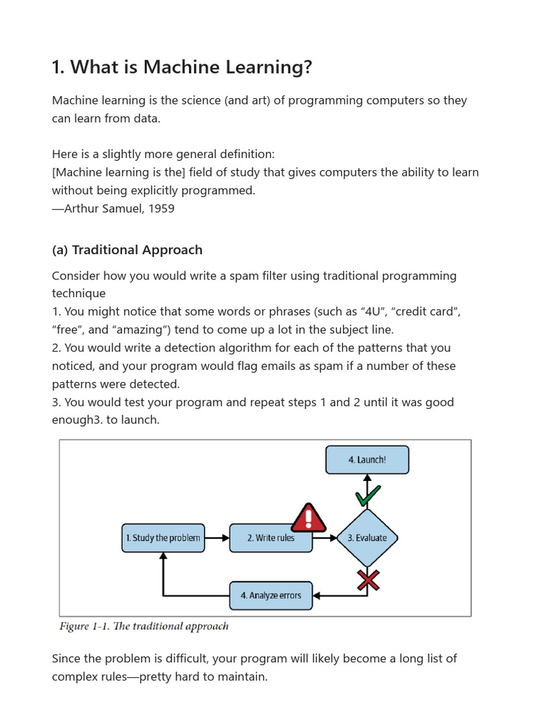 The Machine Learning Landscape | PDF | Machine Learning | Statistics
