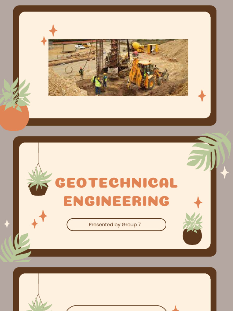 Geotechnical Engineering | PDF | Geotechnical Engineering | Soil Geotechnical Engineering | PDF | Geotechnical Engineering | Soil