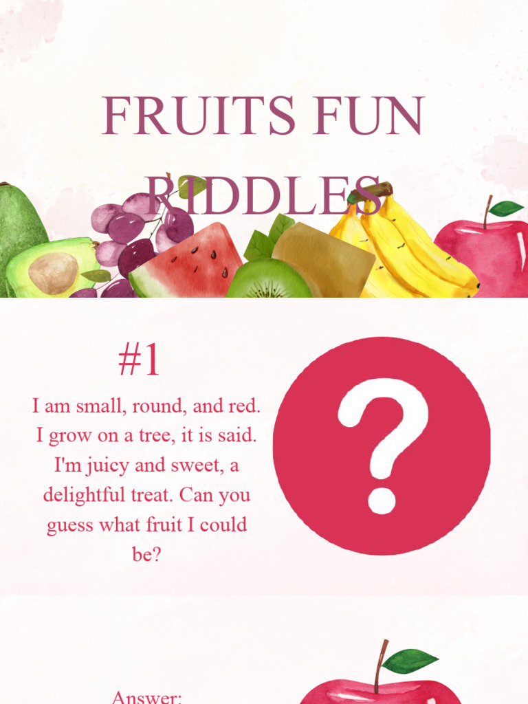 Fruits | PDF