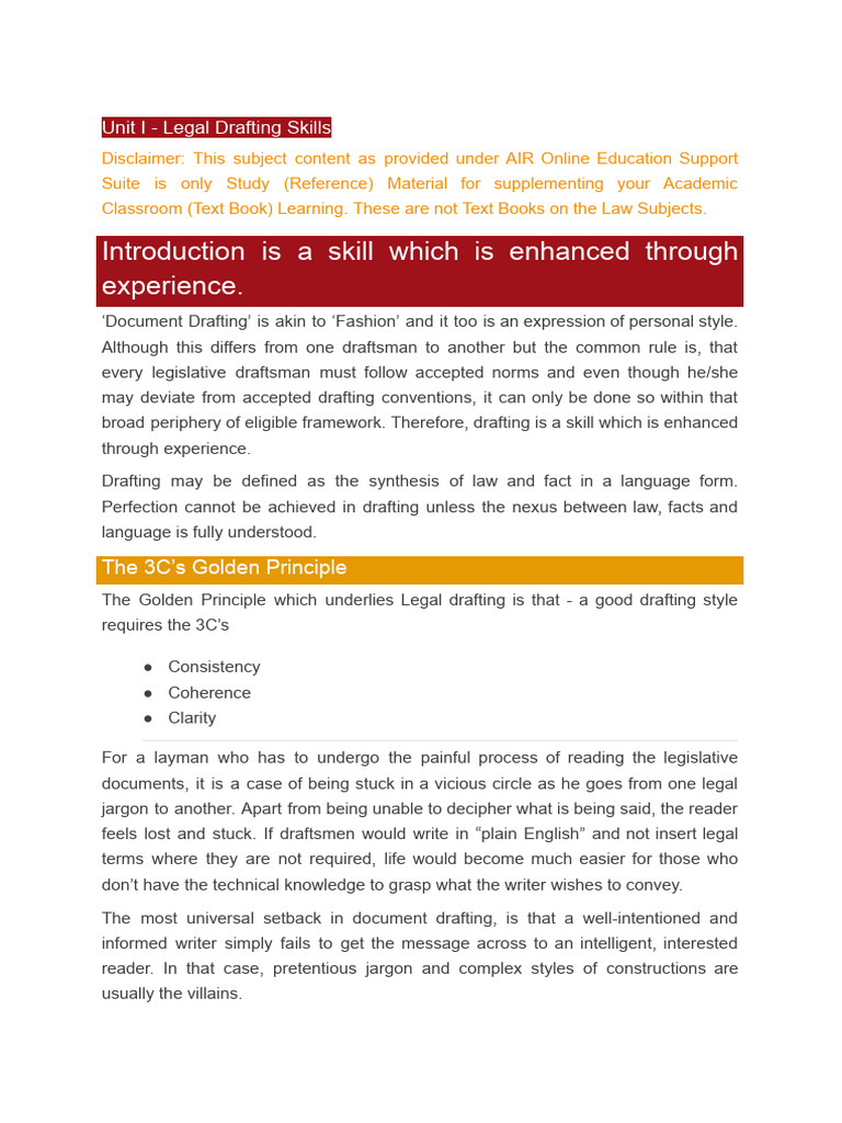 Drafting, Pleading and Conveyancing | PDF Drafting, Pleading and Conveyancing | PDF
