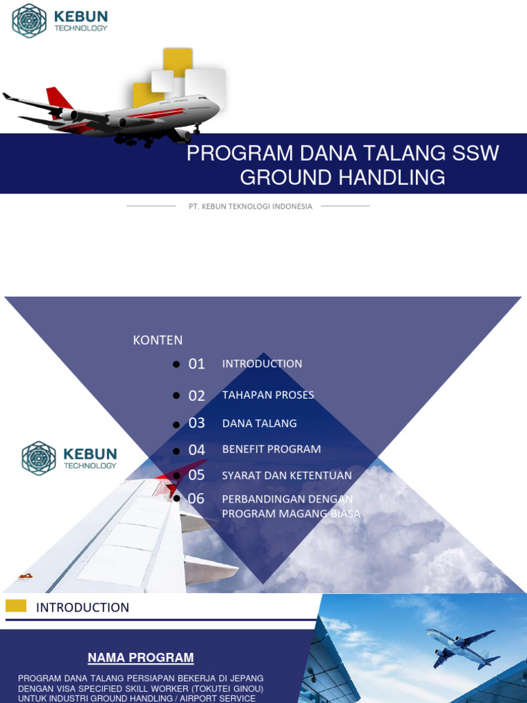 PRESENTASI PROGRAM SSW GROUND HANDLING LPK Kebun | PDF