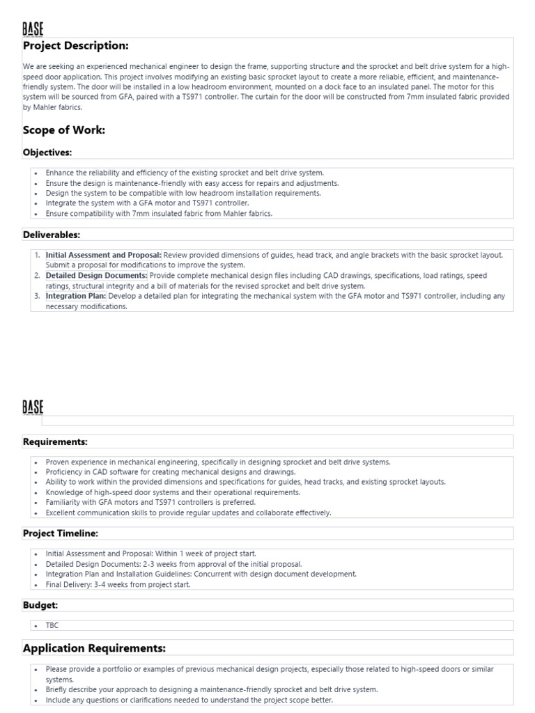 Scope of Works | PDF | Mechanical Engineering | Specification ...