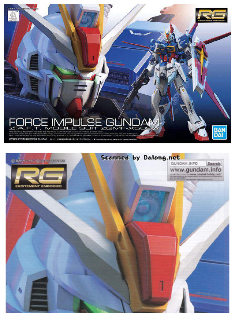 Rg33 Force Impulse Gundam | PDF