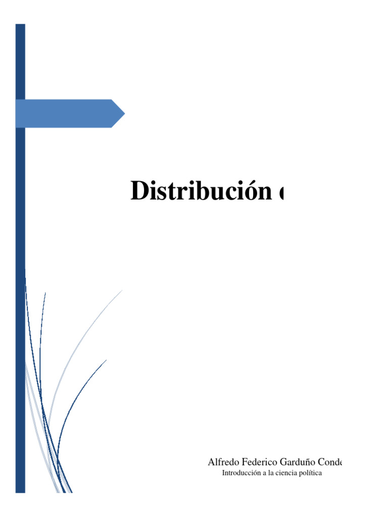 Distribución del poder politico y tabla | PDF | Judicaturas | Ley constitucional