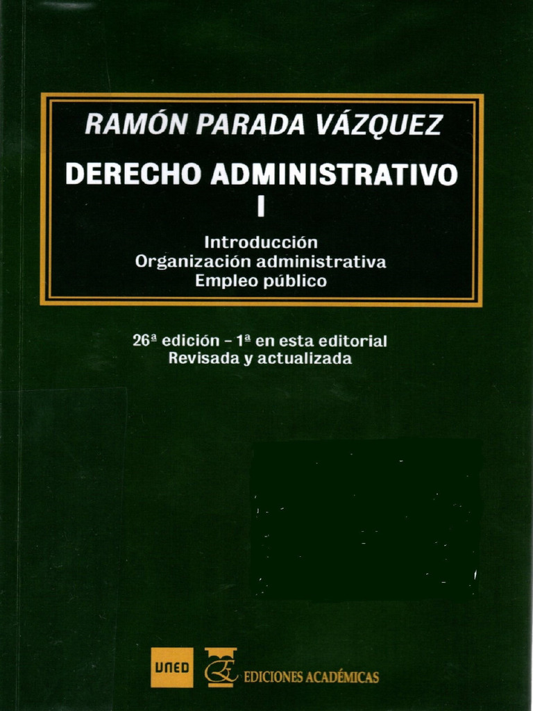 Derecho Administrativo I | PDF