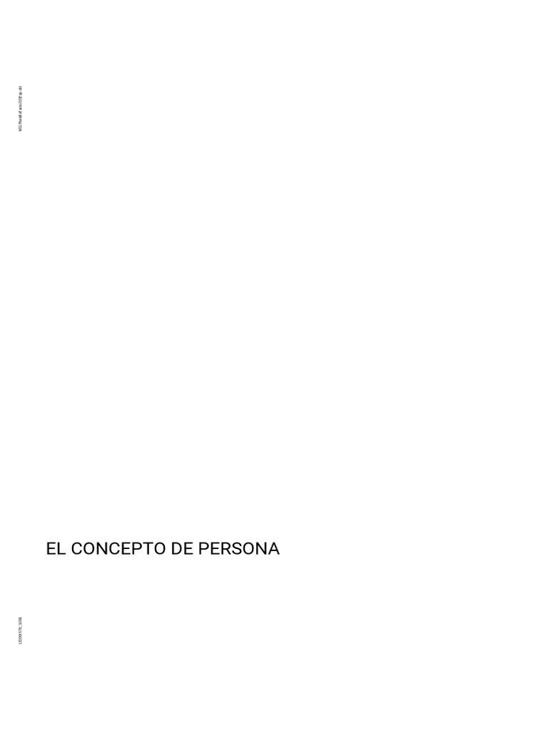 T.1 Concepto Persona ACT | PDF | Nacionalidad | Derechos