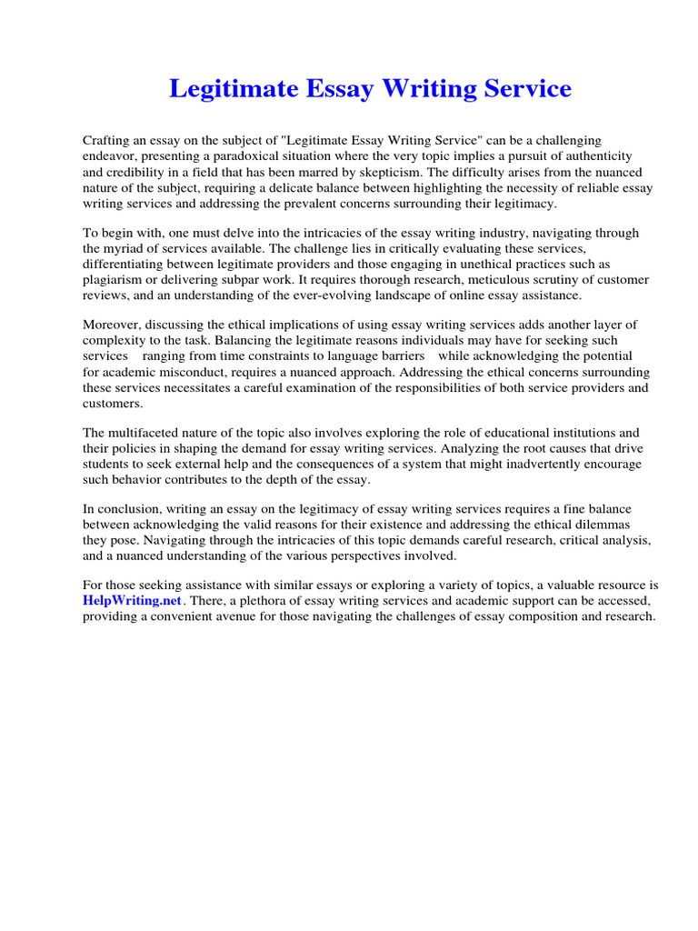 Legitimate Essay Writing Service | PDF | Medusa | Frequency