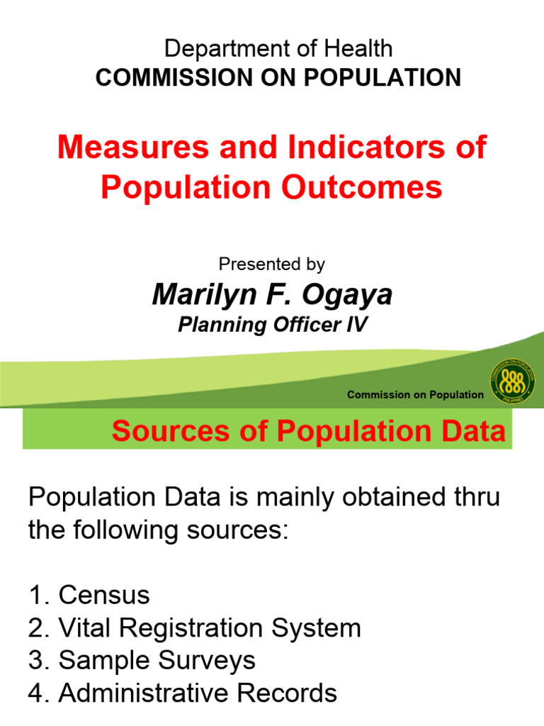 Population Demographics Overview | PDF | Compound Interest | Logarithm