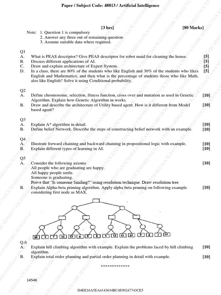 Pyq All Paper Dec Pdf Computational Neuroscience Cybernetics